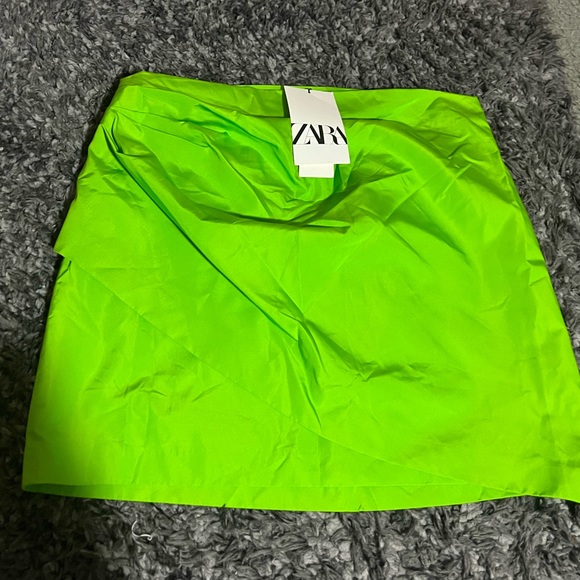 Zara | Skirts | Zara Limited Edition Draped Mini Skirt Join Life ...